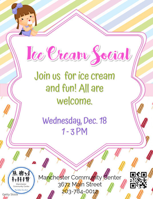 Ice Cream Social Party Template | PosterMyWall