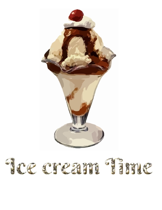 Ice Cream Time Template | PosterMyWall