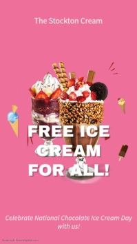 Ice Cream Template | PosterMyWall