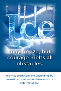 Ice Template | PosterMyWall