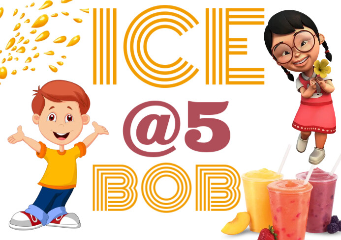 ICE SALE POSTER Template | PosterMyWall