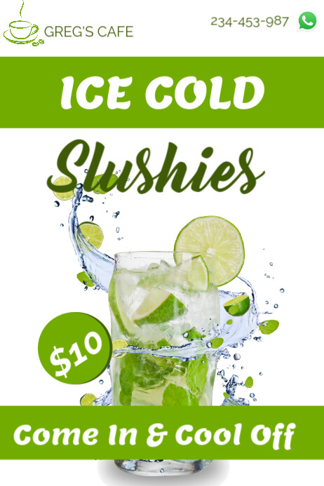 iceclod slushies Template | PosterMyWall
