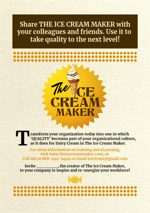 Copy of IceCream Maker Learning Promo Template | PosterMyWall