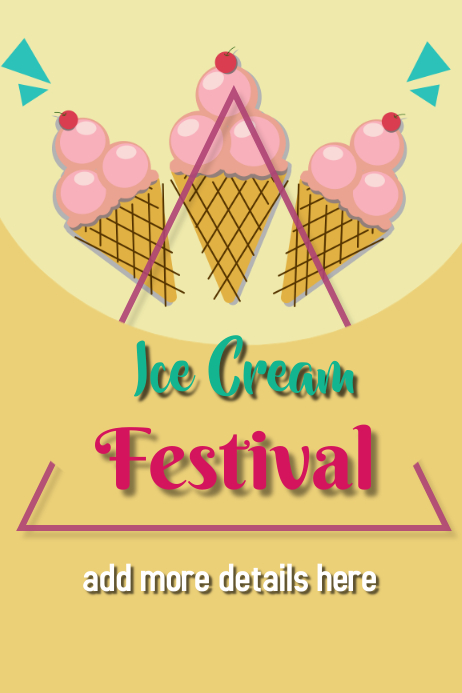 Copy of icecream posters | PosterMyWall