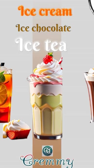 Iced drinks Template | PosterMyWall