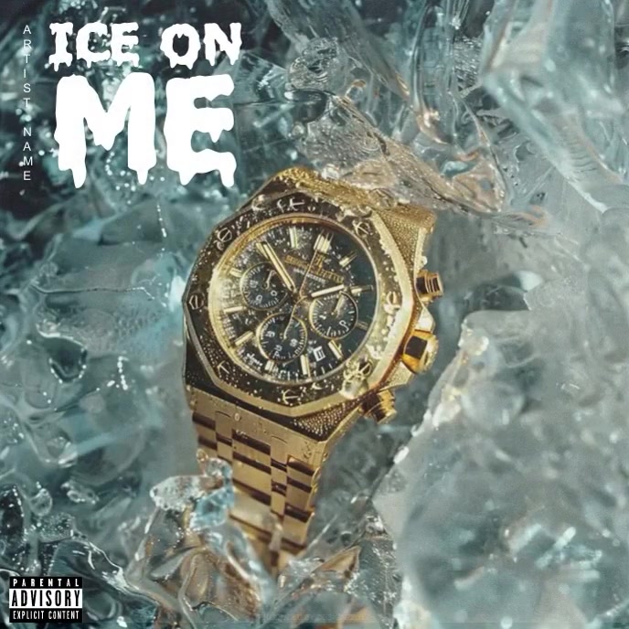 Copy of Icey Watch Album Cover Design template (1) | PosterMyWall