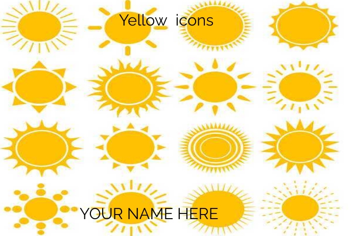Icons Template | PosterMyWall
