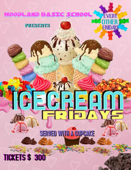Copy of ICREAM FLYER | PosterMyWall