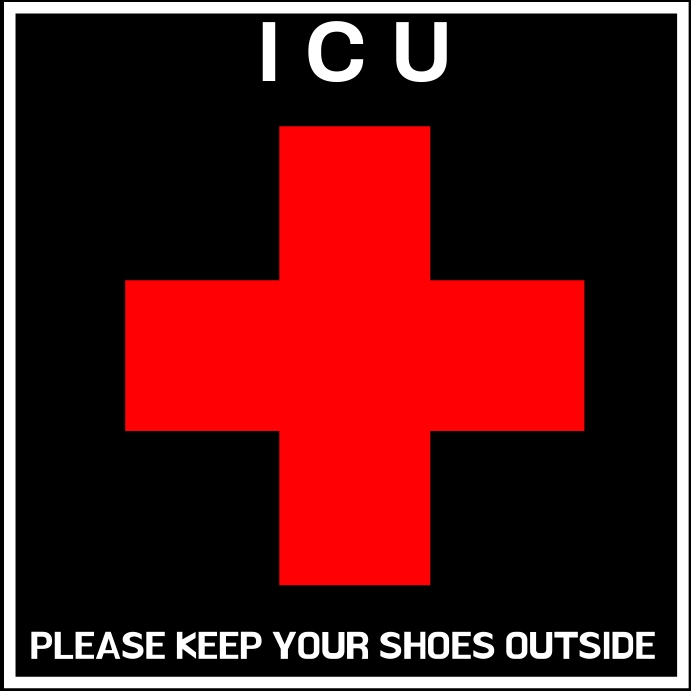 Modèle ICU SIGN BOARD TEMPLATE | PosterMyWall