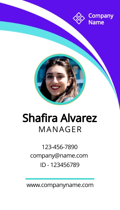 Copy of ID CARD DESIGN TEMPLATE | PosterMyWall