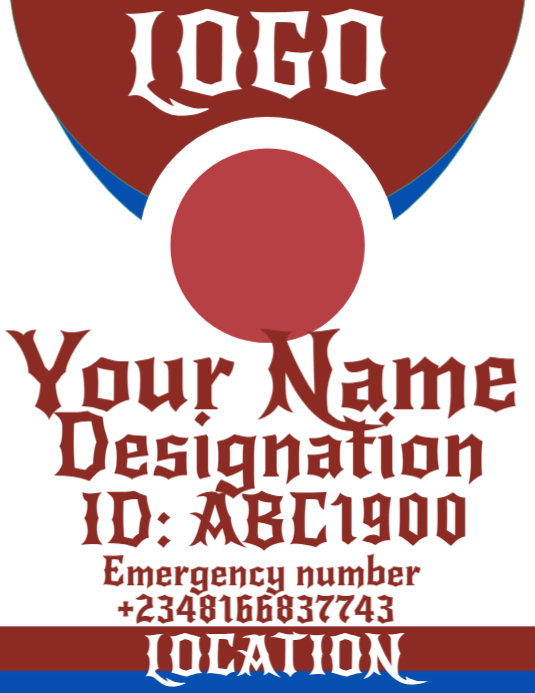 ID CARD POSTER Templat | PosterMyWall