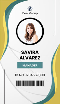 STUDENT ID CARD DESIGN TEMPLATE | PosterMyWall