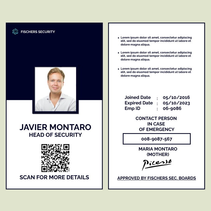 Copy of ID CARDS (2) | PosterMyWall