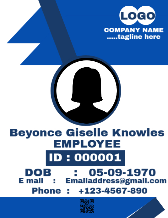 ID CARDS POSTER Template | PosterMyWall