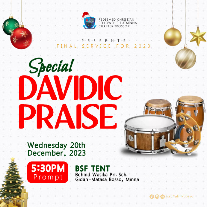 iDesign (Davidic Praise) Template | PosterMyWall
