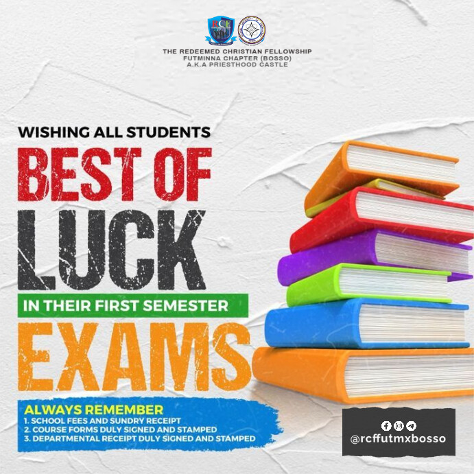 iDesign (Exam Wishes) Template | PosterMyWall