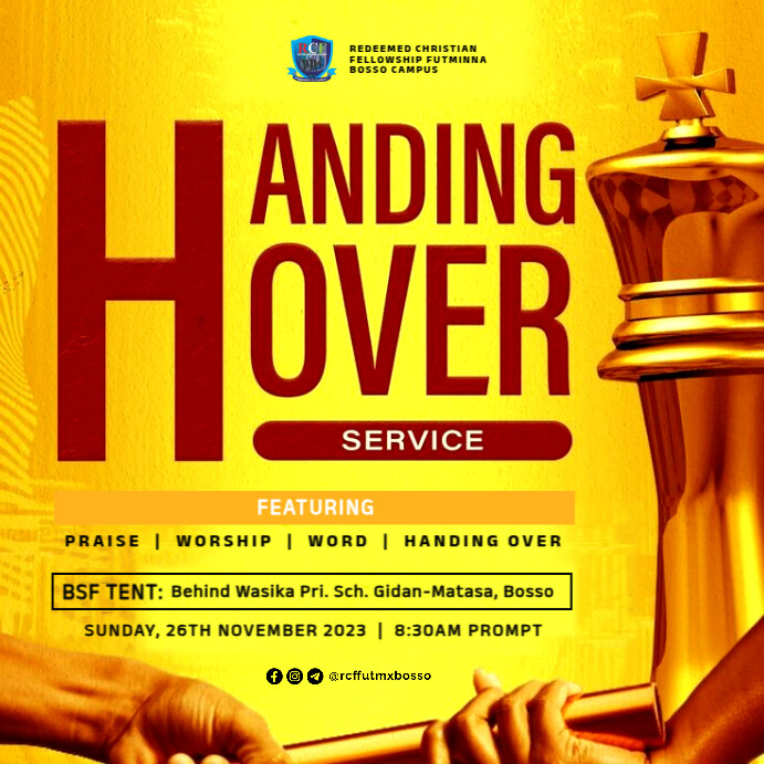 iDesign (Hand over) Template | PosterMyWall