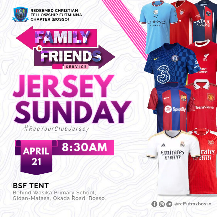 iDesign (Jersey Sunday) Template | PosterMyWall