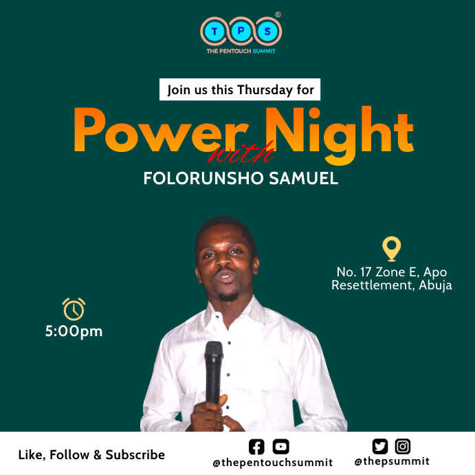 iDesign (Power Night) Template | PosterMyWall