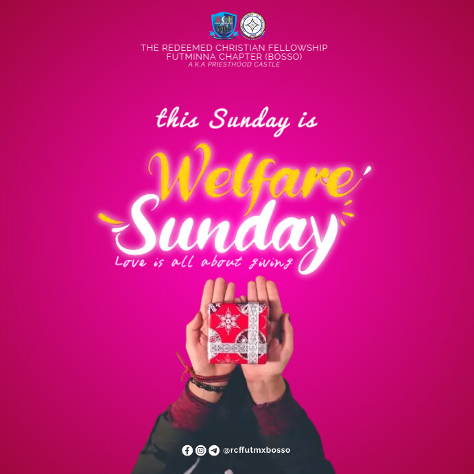 iDesign (Welfare Sunday) Template | PosterMyWall