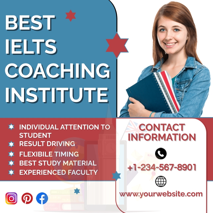 IELST Institute Poster Template | PosterMyWall