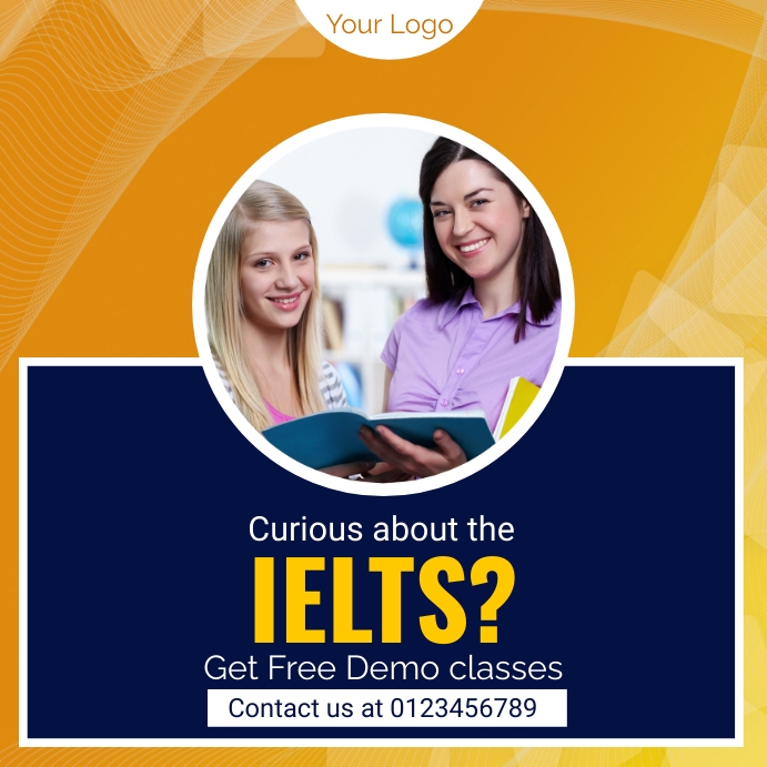 IELTS Coaching Template | PosterMyWall