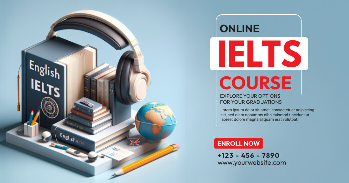 Plantilla de Ielts Coaching Facebook Shared Image | PosterMyWall