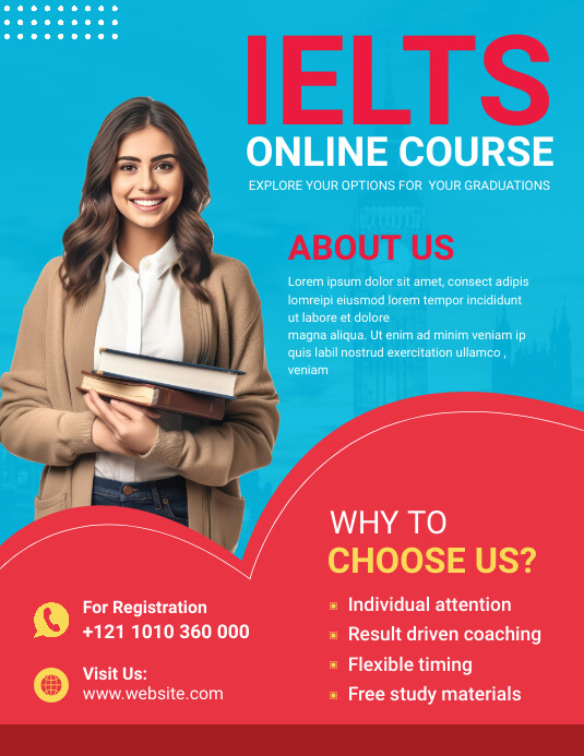 IELTS Coaching Instagram Post Template | PosterMyWall