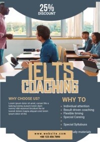 IELTS Course Ad Template | PosterMyWall