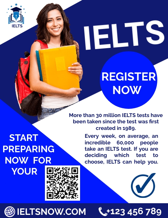 Copy of ielts flyer | PosterMyWall