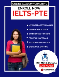 English Classes Flyer Template | PosterMyWall