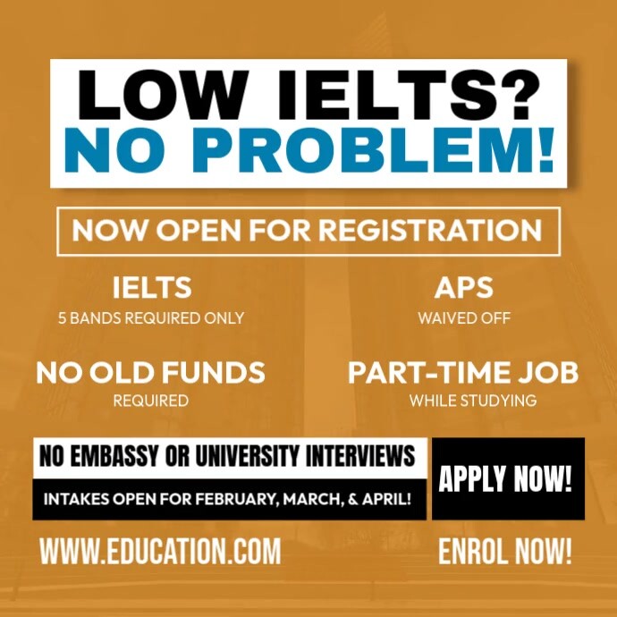 Copy of IELTS Offer | PosterMyWall