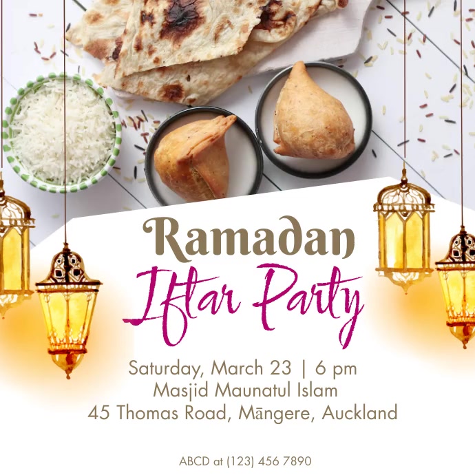 Iftar Party Template | PosterMyWall