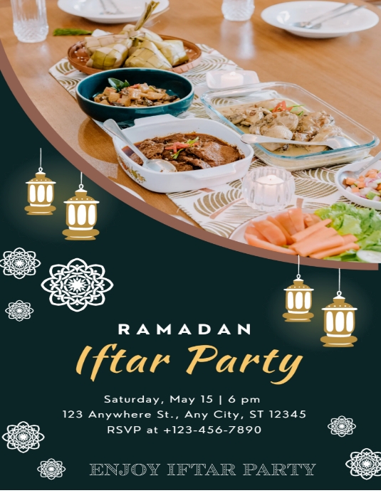 Iftar Party Poster Template | PosterMyWall