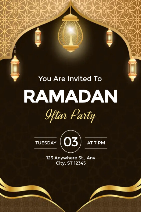 Iftar Party Poster Template | PosterMyWall