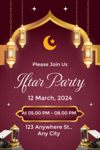 Iftar Party Poster Template | PosterMyWall