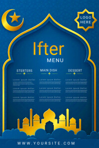 ifter menu poster Template | PosterMyWall