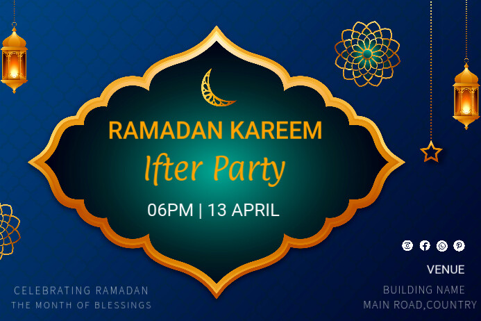 ifter party Template | PosterMyWall