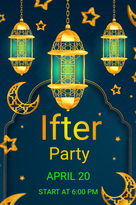 ifter party Template | PosterMyWall