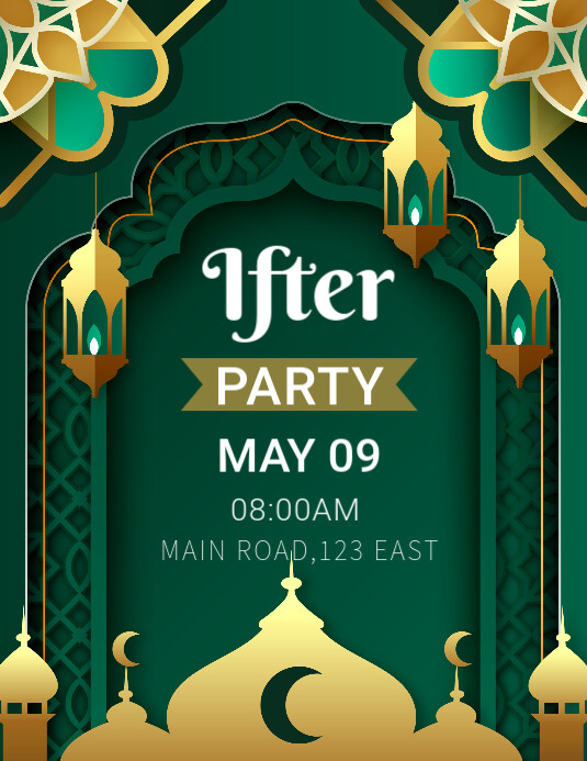 ifter party Template | PosterMyWall
