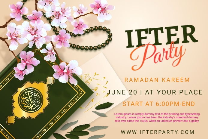 ifter party Template | PosterMyWall