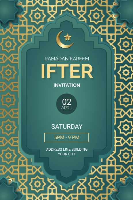 Ifter Party Poster Template | PosterMyWall