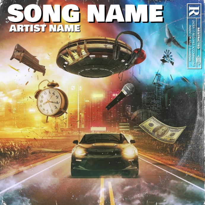 IG-Cover art design - Djallel GFX Template | PosterMyWall