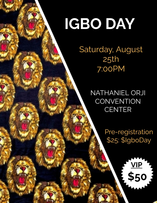 Igbo Day 2d (1) Template | PosterMyWall