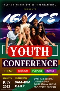Youth Conference Template | PosterMyWall