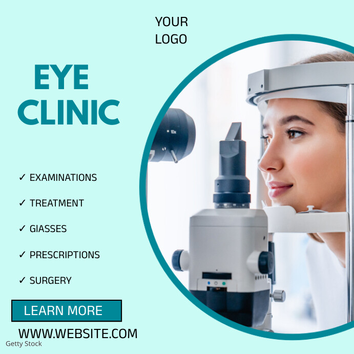 eye clinic Template | PosterMyWall