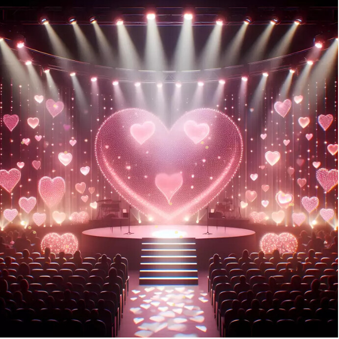 Illuminated Live Stage Template | PosterMyWall