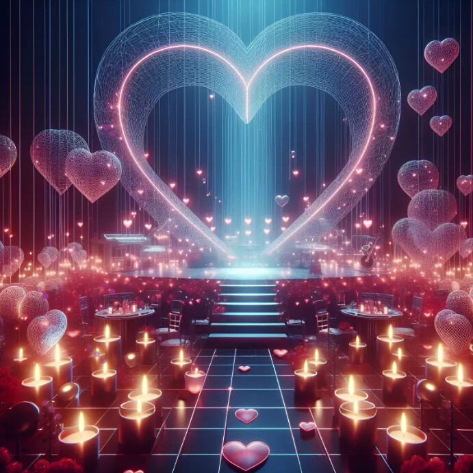 Illuminated Live Stage Template | PosterMyWall