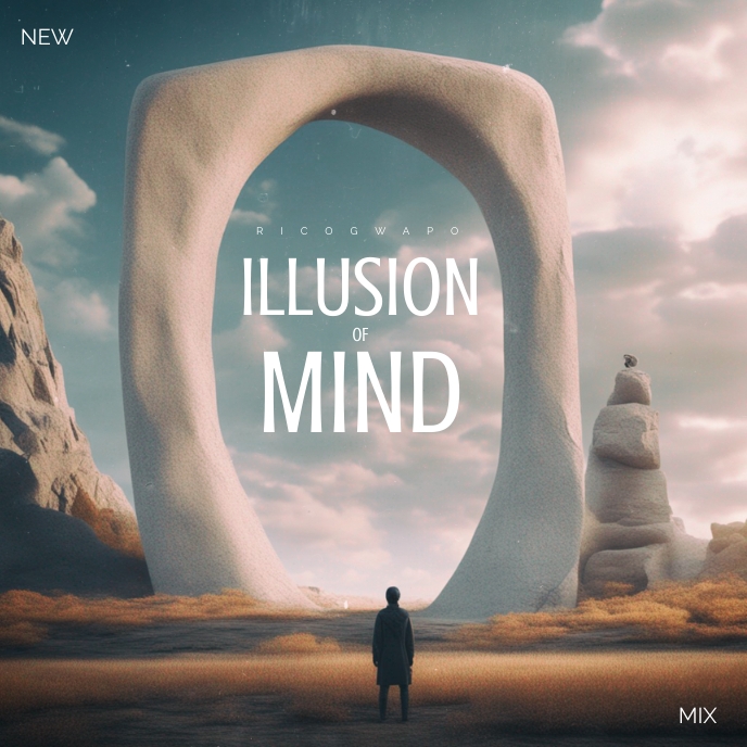 ILLUSION OF MIND ALBUM ARTWORK TEMPLATE | PosterMyWall