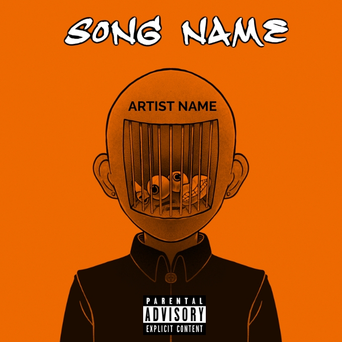 Illustration Album cover template | PosterMyWall